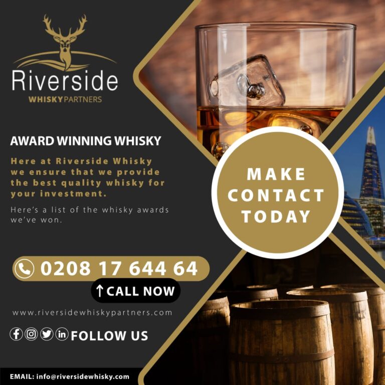 Award Winning Whisky - Riverside Whisky Partners